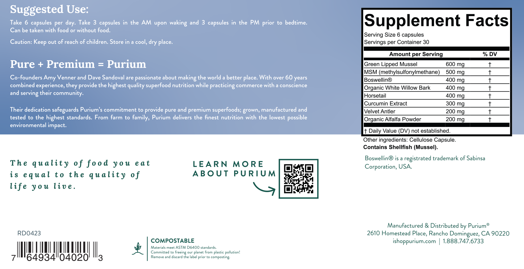 Purium - The Transformation Company